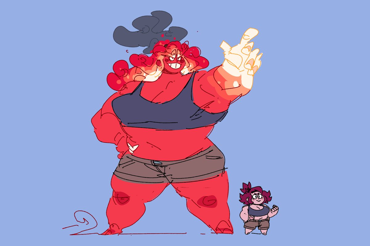 MatthewOnArt on Twitter: "RT @knockoffgoblin: Put a little more thought into Berry's Red Ogre ...