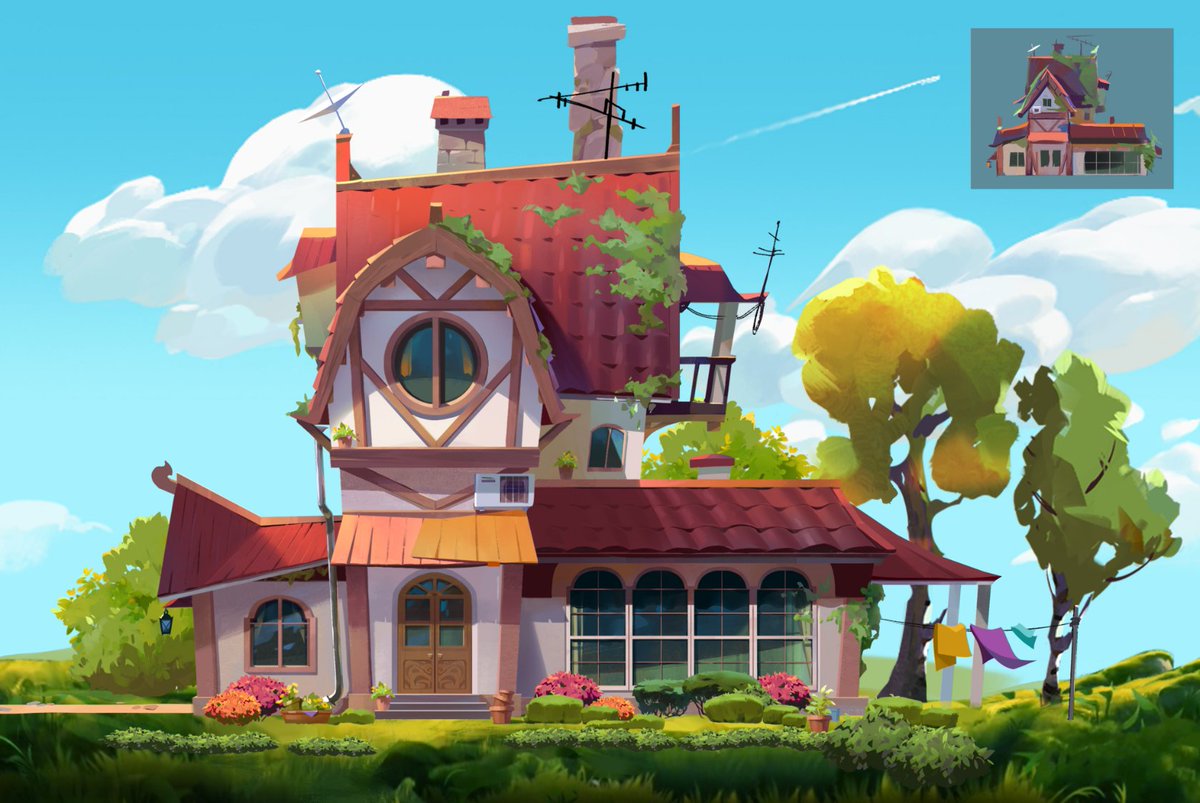 Syncope on Twitter: "Take a look at this beautiful house. Just imagine how it will look when the ...