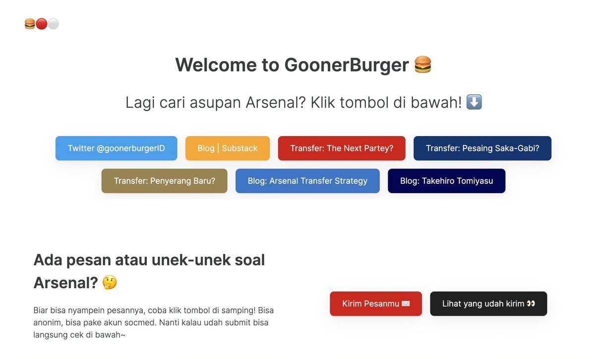 🍔 on Twitter: "🚀 Launching 🚀 🍔 GoonerBurger Universe 🍔 Buat menambah lagi wadah asupan ...