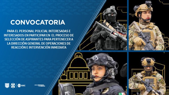SSC CDMX on Twitter: "#CiudadSegura | La #SSC invita al personal policial a participar en el ...