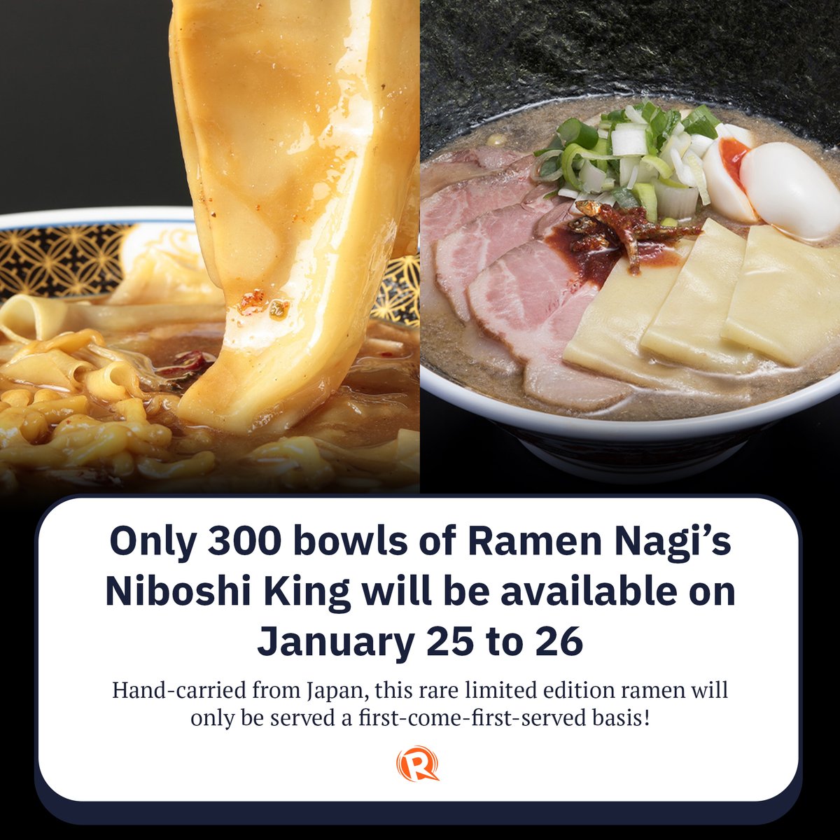The Niboshi King features a rich tonkotsu broth infused with niboshi ...