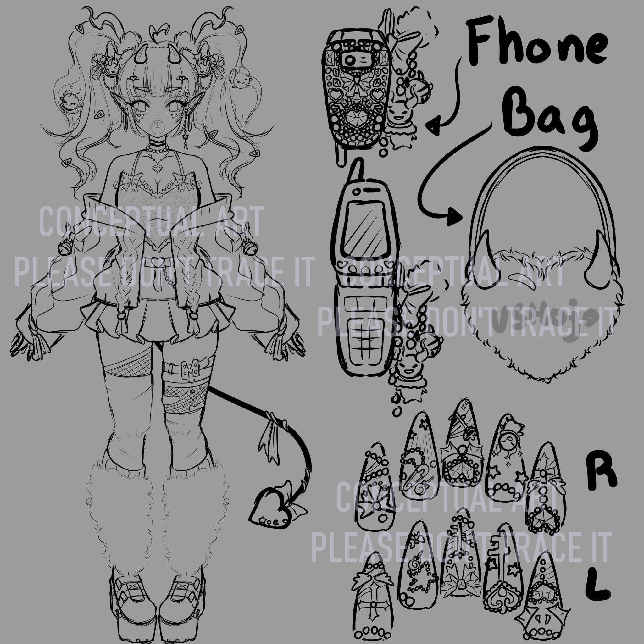 🌸Mimi_Vtuber🌸COMISSION CLOSED MOMMY VTUBER on Twitter: "Sketch Ironmouses concep art jijijijiji ...