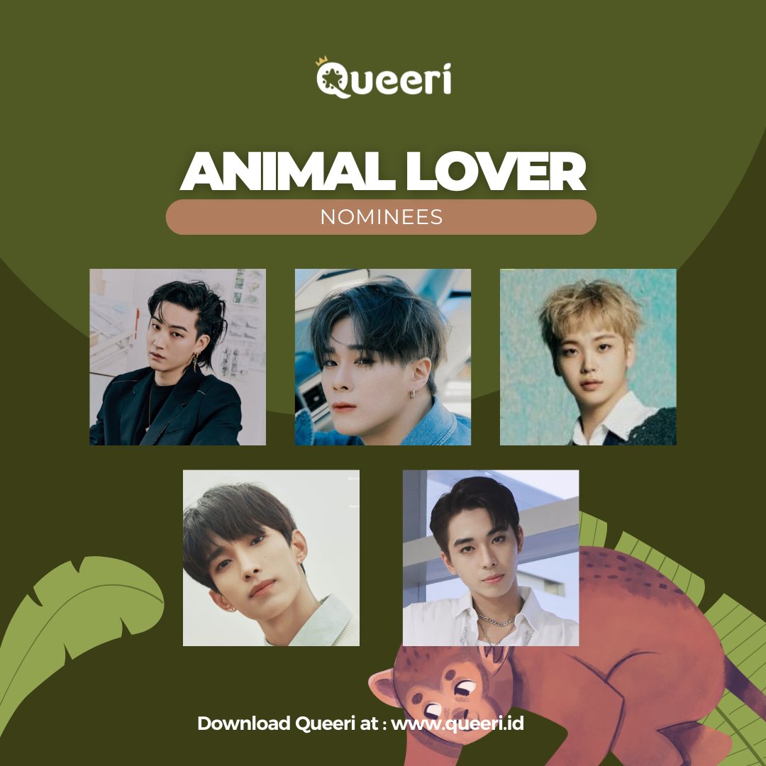 QueeRI on Twitter: "Animal Lover NOMINEES👥 #JAYB #GOT7 #MOONBIN #ASTRO #HYEONGJUN #CRAVITY # ...