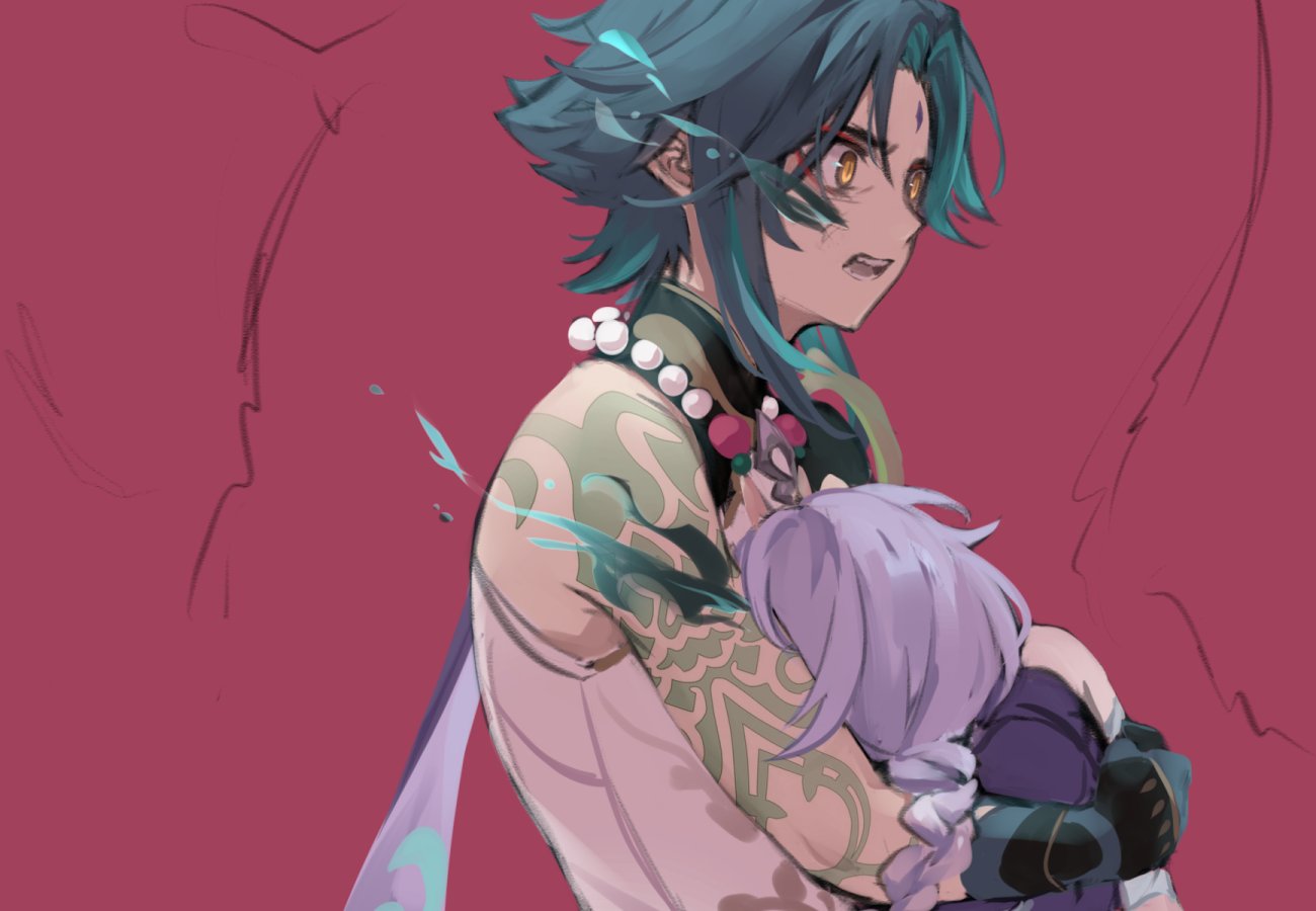 Tama 🐣 on Twitter: "They finally gave us Xiao and Qiqi in the same frame?? Qiqi story quest when ...