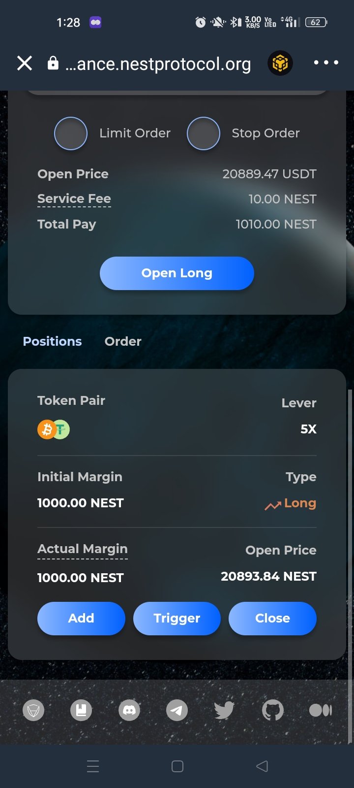 VIJAY KUMAR PATHIK on Twitter: "@NEST_Protocol $BTC and $NEST to moon 🚀 https://t.co/IxP1f1vhOx ...