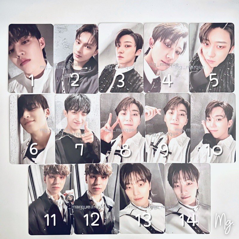Kpop Fashion on Twitter: "SEVENTEEN Face The Sun album - Photocard pc (Control, Shadow, Ray ...