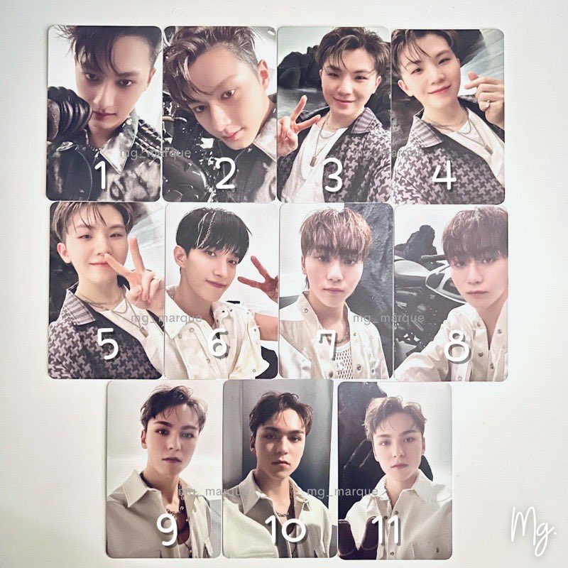 Kpop Fashion on Twitter: "SEVENTEEN Face The Sun album - Photocard pc (Control, Shadow, Ray ...