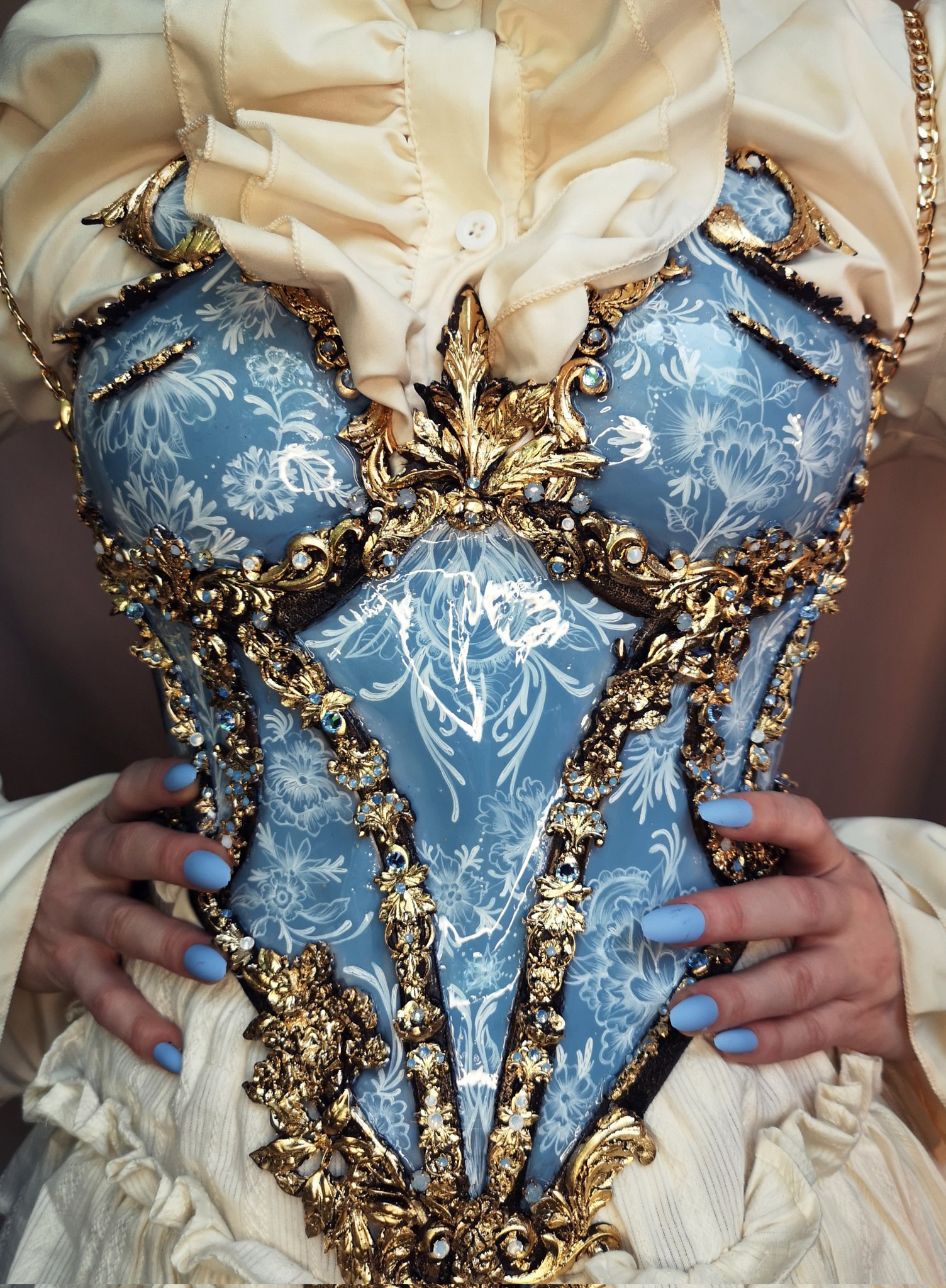 candymakeupartist on Twitter: "Porcelain corsets Some older designs I made in the last 3 years ...