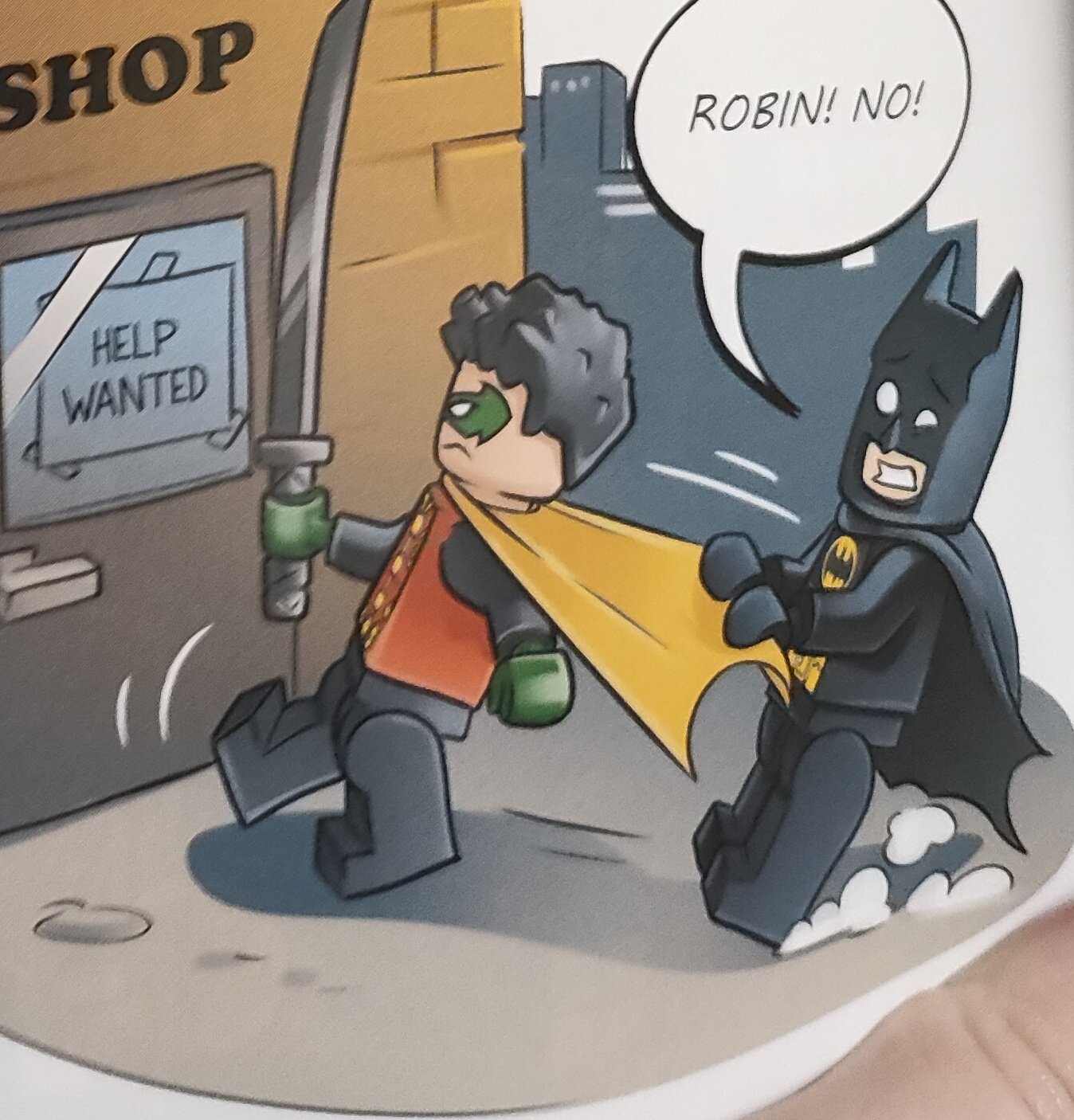 Damian Wayne Robin Lego
