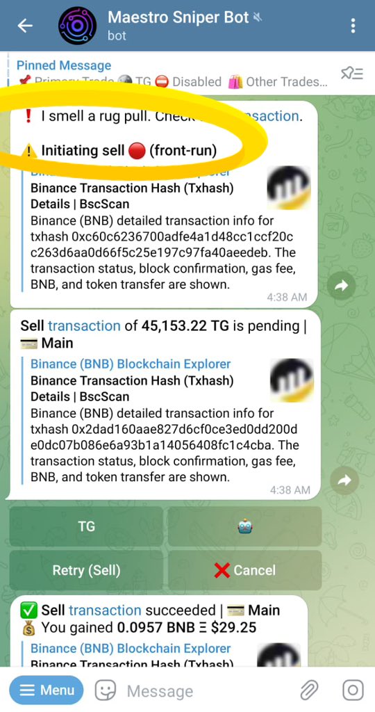 Bsc degens are all over my time line , avoid buying rugs or losing ...