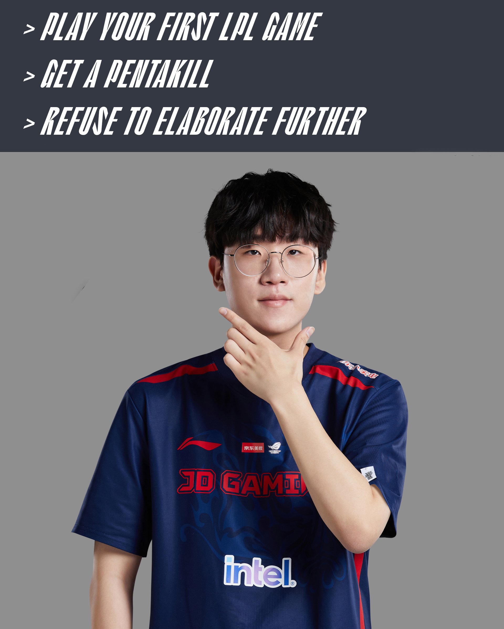 LPL on Twitter: "The early #LPL Chad of the Year award goes to... https://t.co/NXUXk4Uw3r" / Twitter