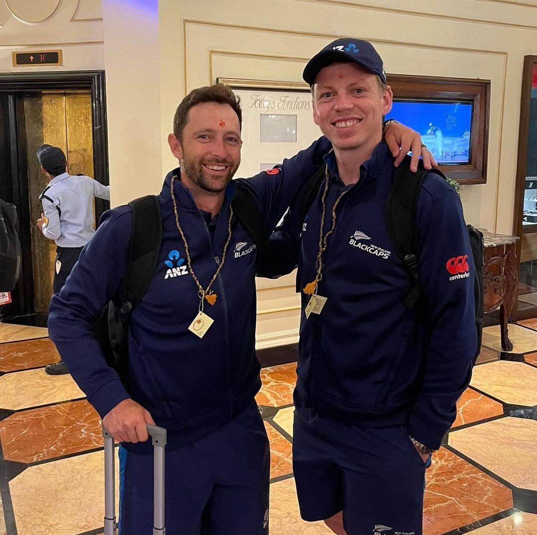 Mufaddal Vohra on Twitter: "New Zealand arrives in Hyderabad ahead of the ODI series against ...