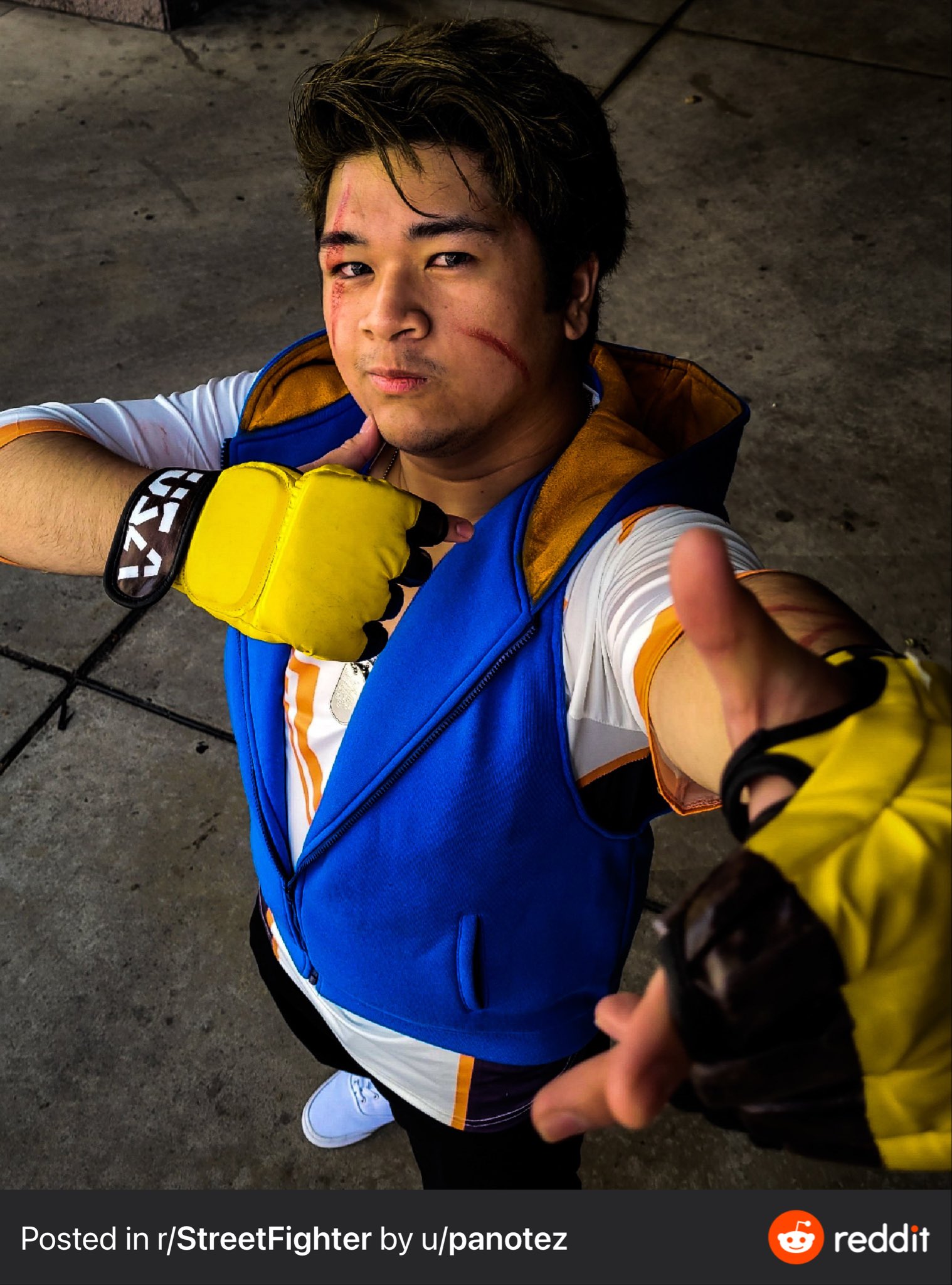 Sean Street Fighter Costume
