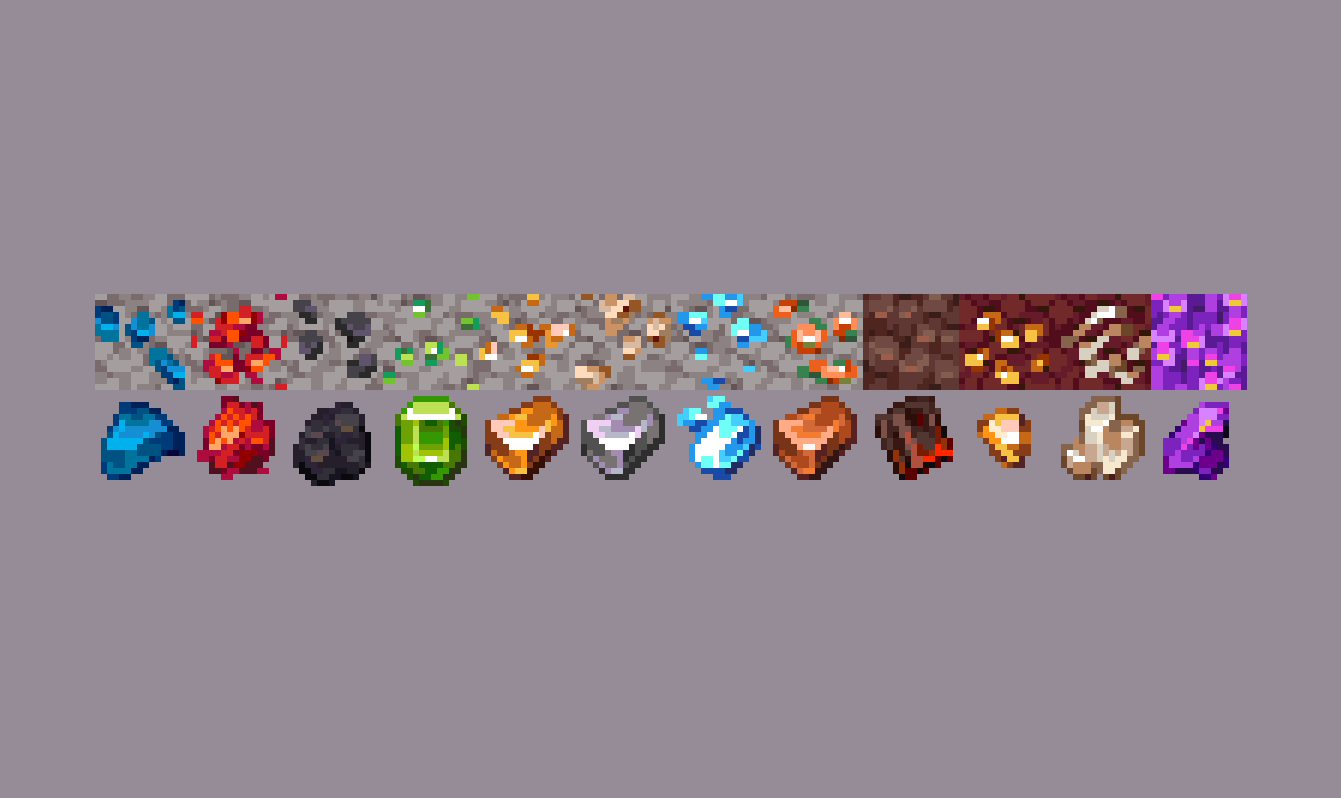 Minecraft Diamond Ore Pixel Art Pixel Art Hi Res Stock Photography And