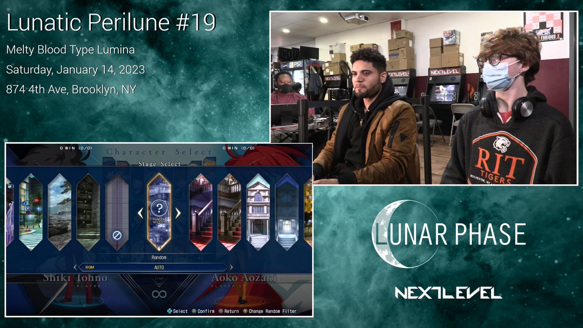 Lunar Phase on Twitter: "Time for Melty Blood Type Lumina top 6 at Lunatic Perilune #19! 🎙 ...