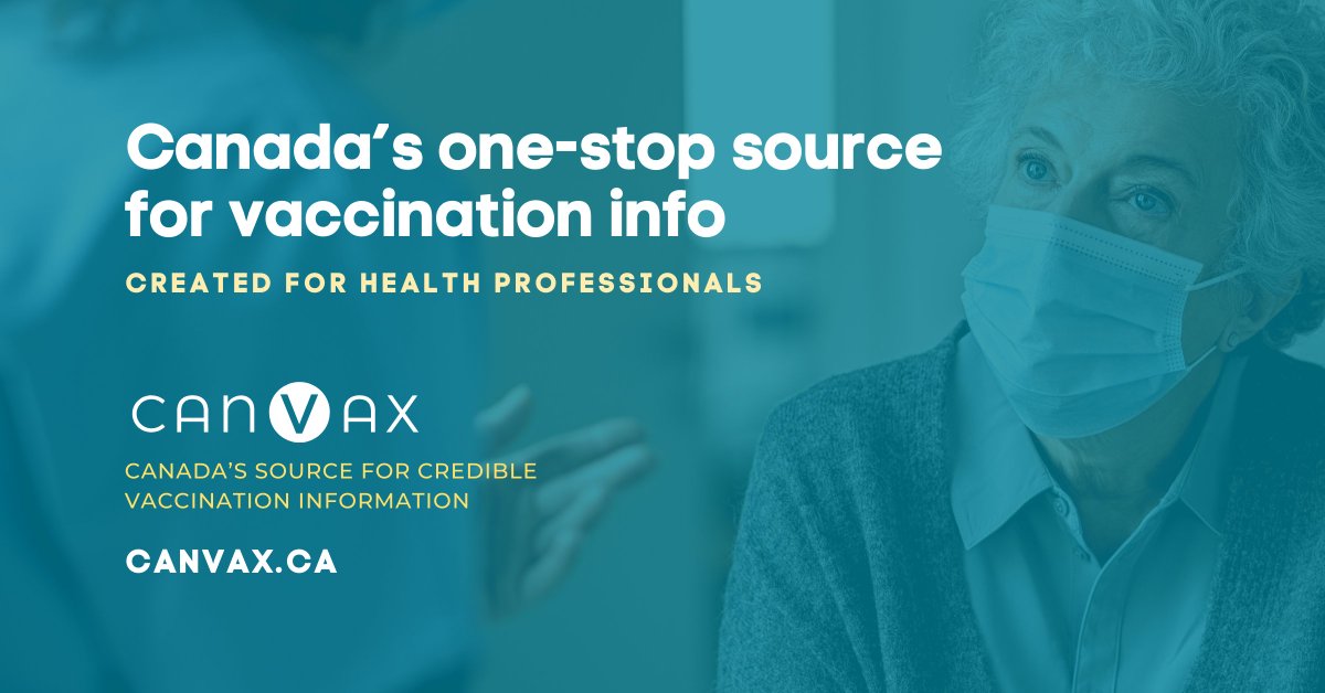 CANVax on Twitter: "Do you work in immunization? Check out CANVax to access evidence-based ...