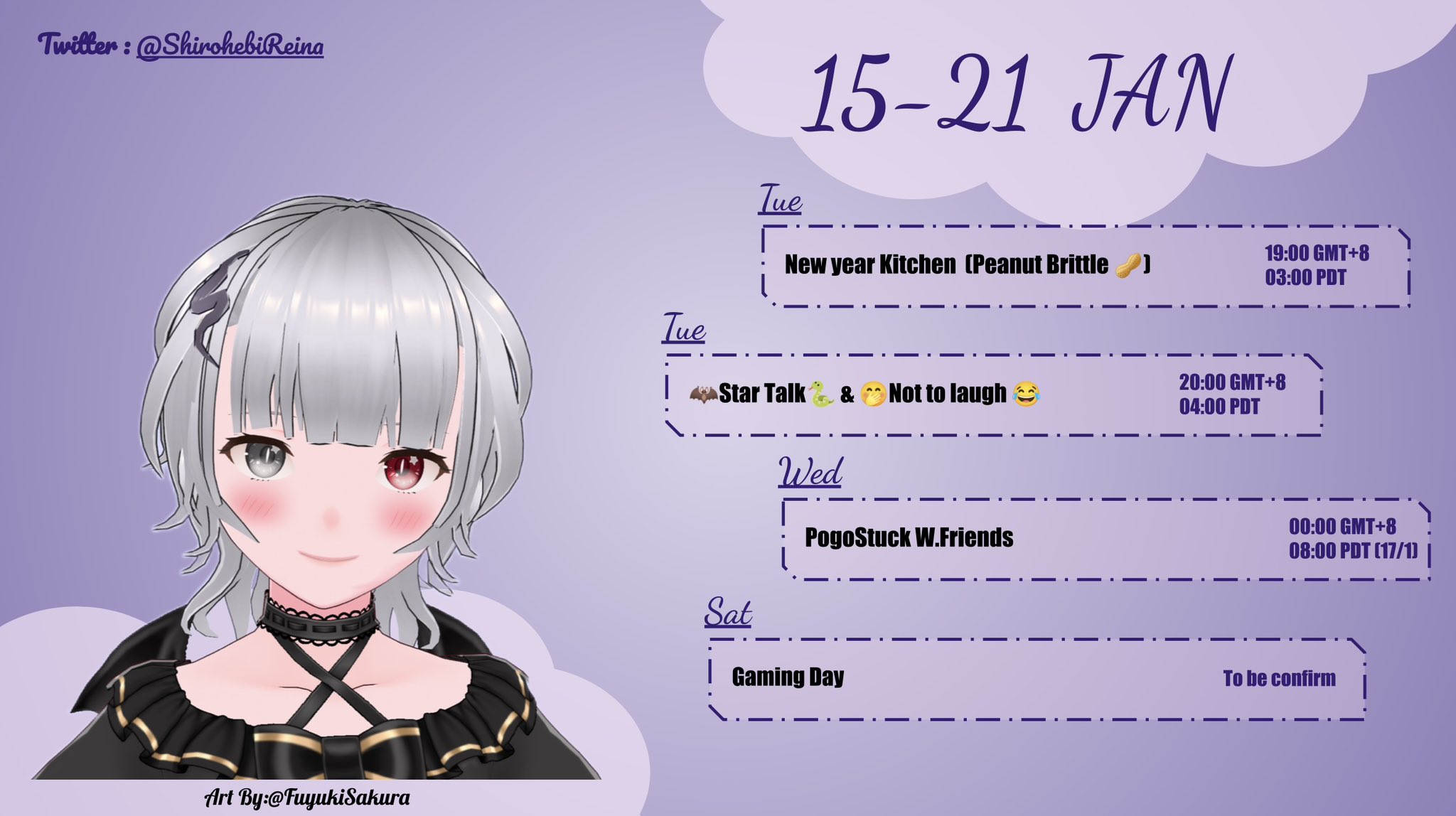 Tweets with replies by Reina🐍Vtuber🎃 (@ShirohebiReina) / Twitter