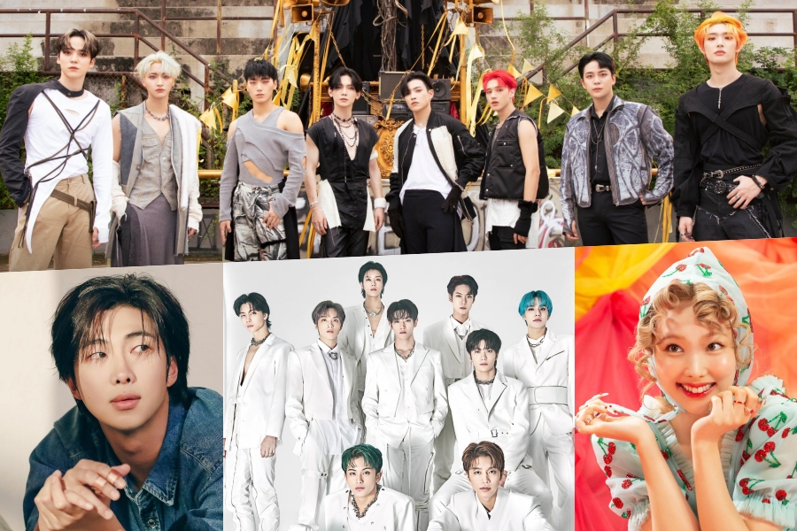 Soompi on Twitter: "#ATEEZ, #BTS, #NCT127, #TWICE, #ITZY, #ENHYPEN, And #NewJeans Claim Top ...