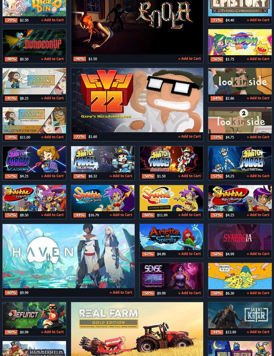 Wario64 on Twitter: "Arcade & Indies game sale on Gamesplanet https://bit.ly/3iFojpm #ad"