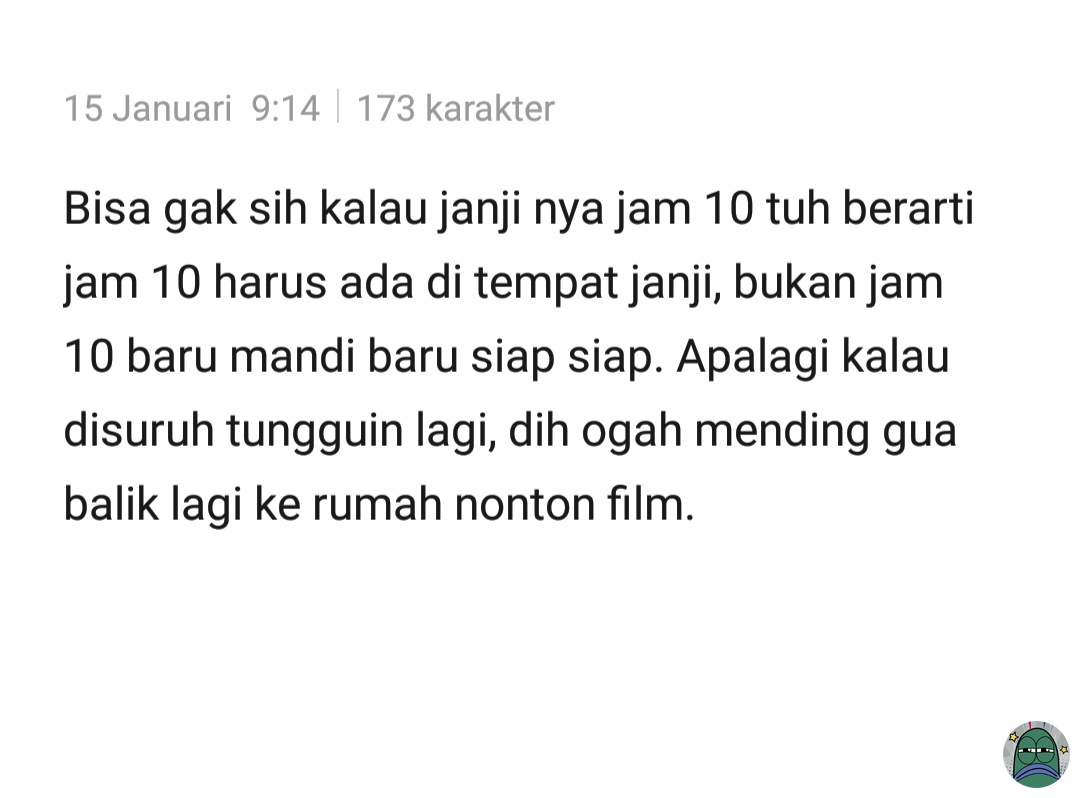 Tanyarl ㅡ 🚫 Rep OOT/JUALAN/LINK AFF on Twitter: "Tanyarl setuju gak? Atau kalian ada yang beda ...