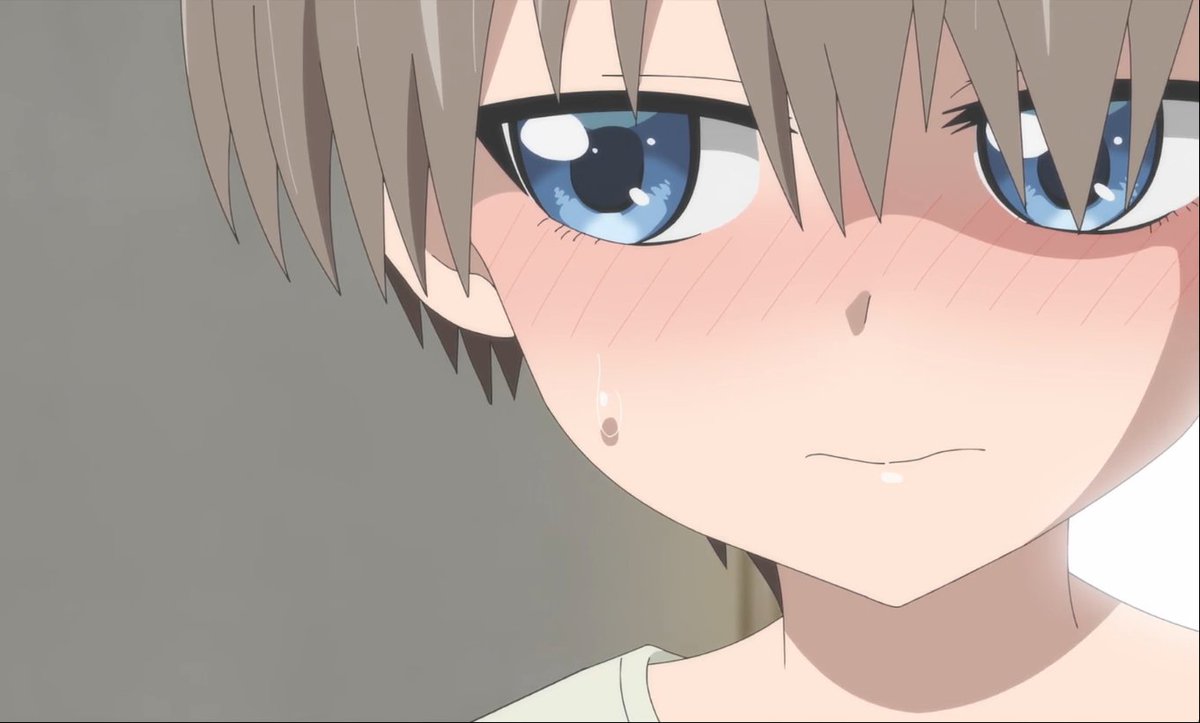 Hana Uzaki (Panic Attacks in Paradise) on Twitter: "Is he bigger than my ex..? Uhmm... Yes and no."