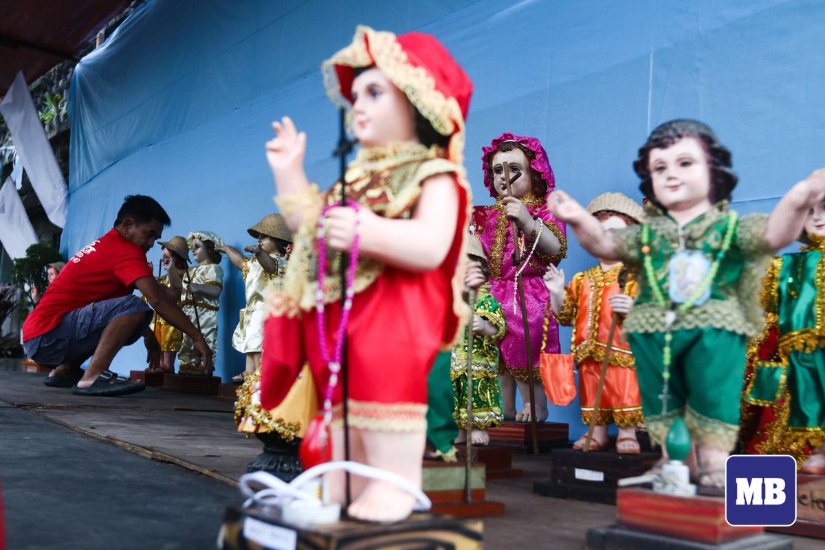 LOOK: Devotees celebrate the feast of Senior ño in Barangay Piapi ...
