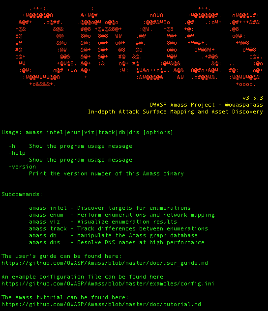OWASP Amass (@owaspamass) / Twitter