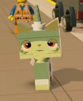 The Lego Movie Queasy Kitty