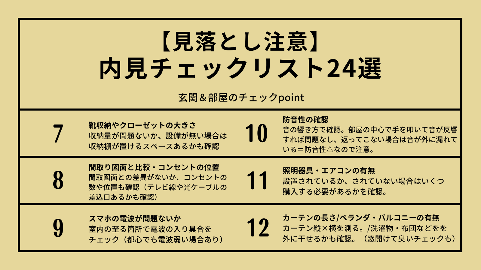 新生活の部屋探しを始める方へ。内見時の確認ポイント24選 話題の画像プラス