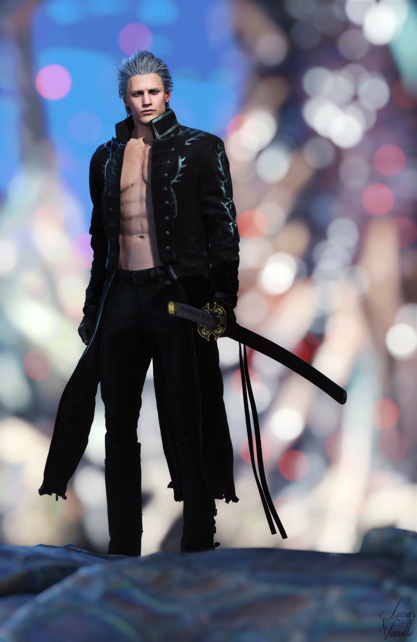 Van on Twitter: "🫶🏻 #Vergil #DevilMayCry5 #DMC5 https://t.co/bq2I7roipD" / Twitter