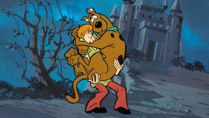 Shaggy And Scooby Running