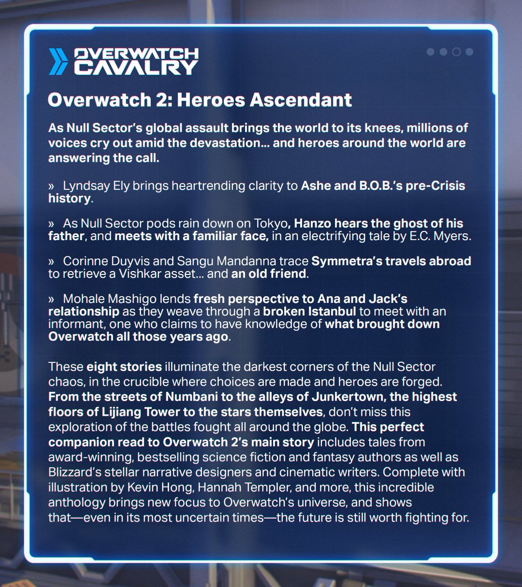αĸαrι ~ on Twitter: "RT @OverwatchCaval: Overwatch 2: Heroes Ascendant — An Overwatch Story ...