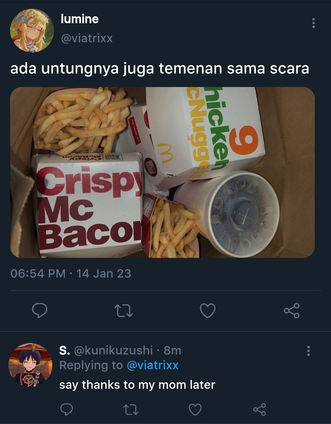 TOPUP MURAH 📌 PAKE CW TW YANG BENAR (@genshinficfess) / Twitter