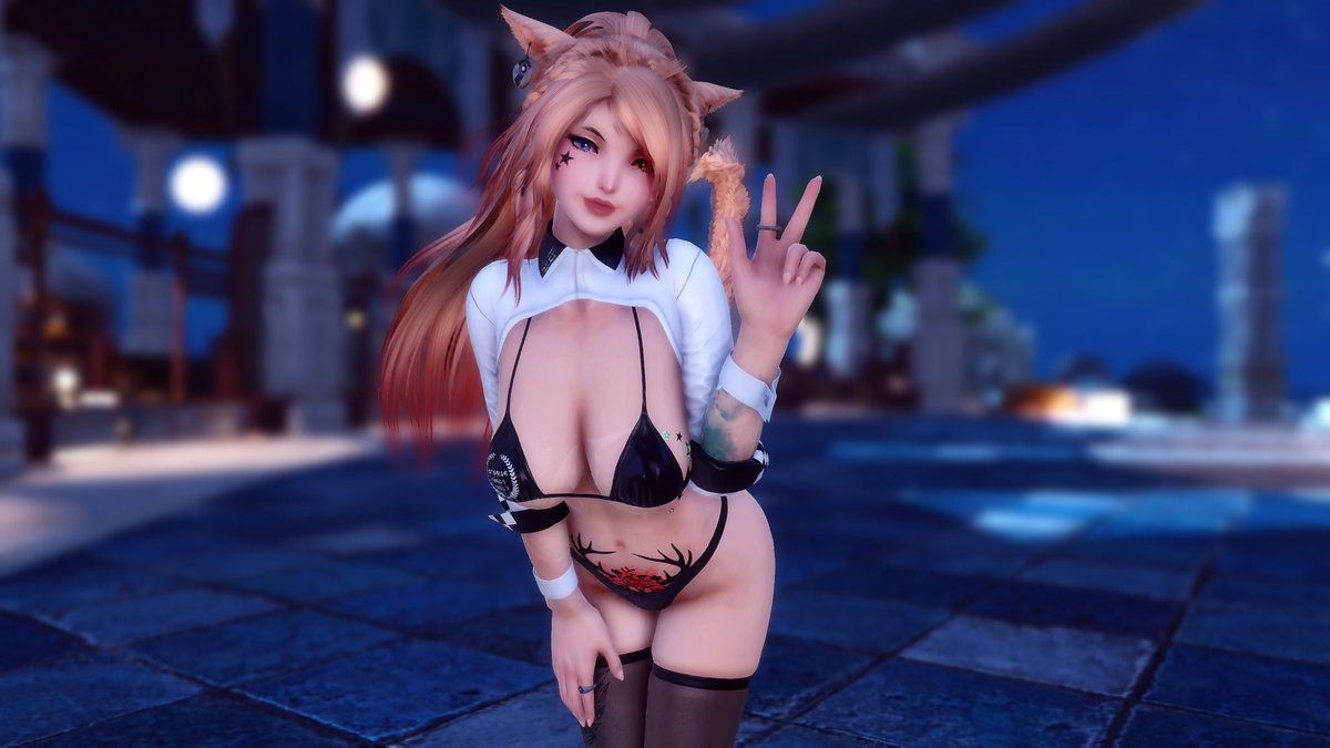 Mitsuru Yuki🔞 on Twitter: "Feeling cute ! Nya ! 🥰🤍👀💋"