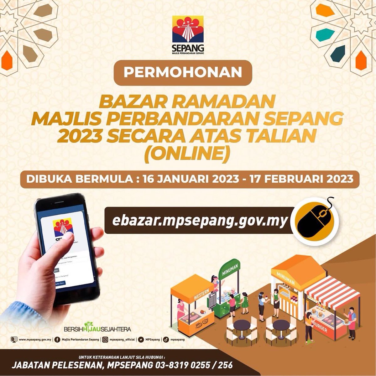 Cyberjaya Info on Twitter: "RT @MarketByTheLake: Dibuka bermula : 16 Januari 2023 hingga 17 ...