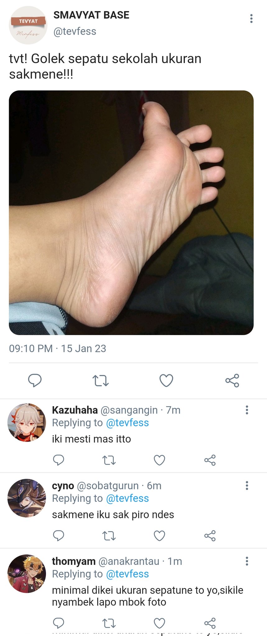 TOPUP MURAH 📌 PAKE CW TW YANG BENAR (@genshinficfess) / Twitter