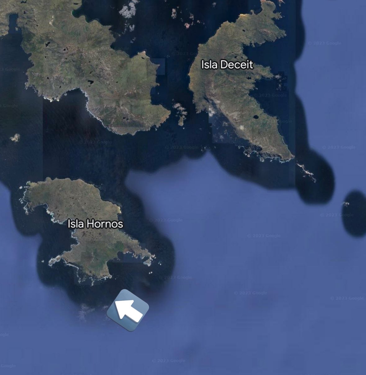 Cape Horn Hope On World Map