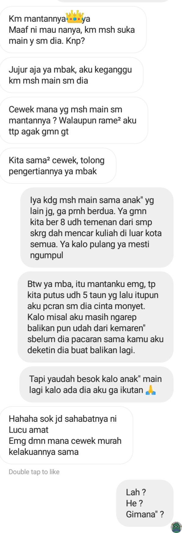 Tanyarl ㅡ 🚫 Rep OOT/JUALAN/LINK AFF on Twitter: "💚 udh ngantuk, dichat gini jadi pen nangis 😃 ...