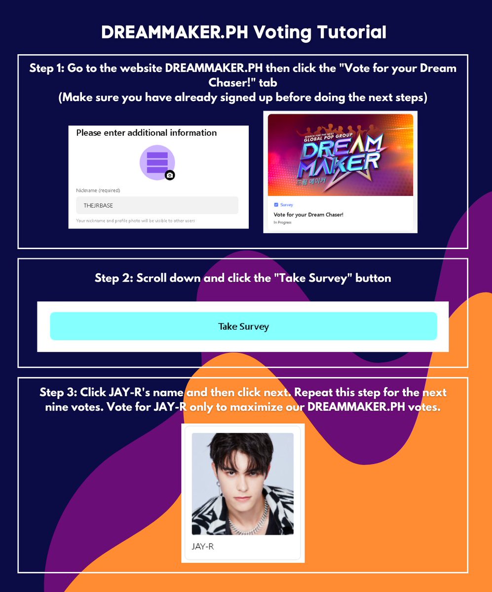 JAY-R OFFICIAL FANBASE on Twitter: ""VOTE ME, JUNIORS!" "IN 2023 I WILL ...