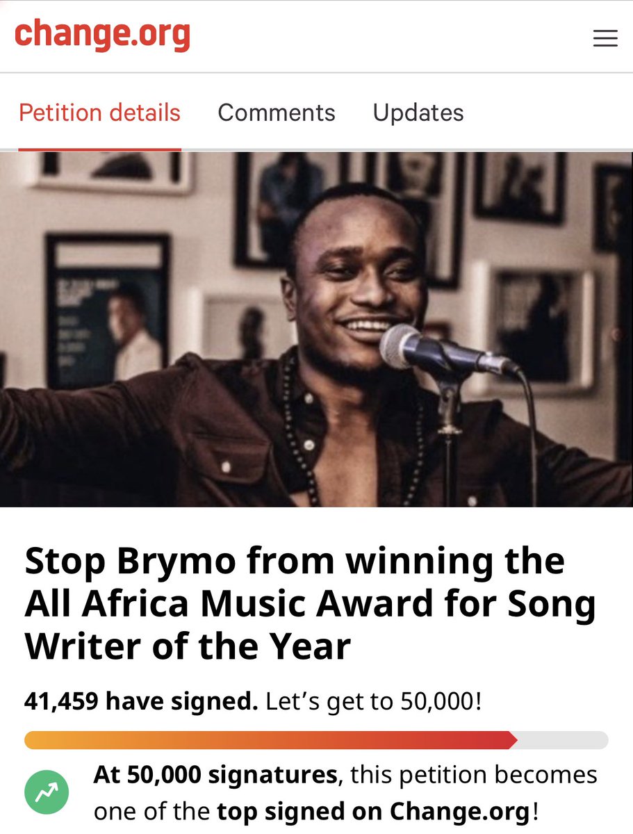 GIDI on Twitter: "RT @Gidi_Traffic: Petition to Stop Brymo from winning the All Africa Music ...