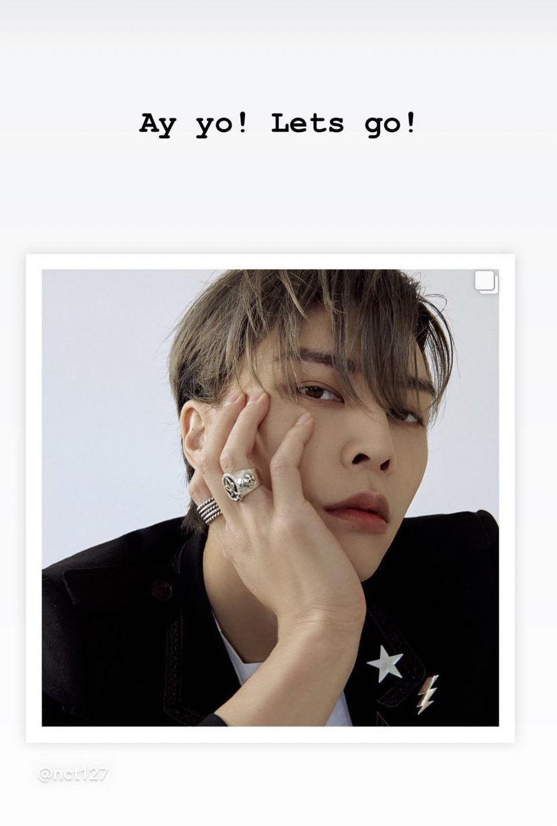 on Twitter: "230115 - johnny instagram story update “Ay yo! Lets go!” 🔗 https://instagram.com ...