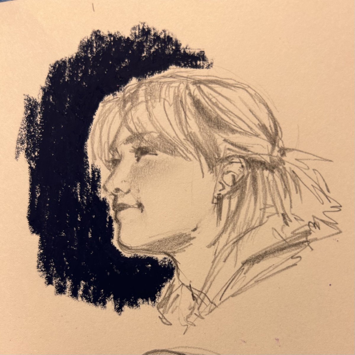 「порисовала тут на бумаге, всё настолько 」|ni.juu.ni.saiのイラスト