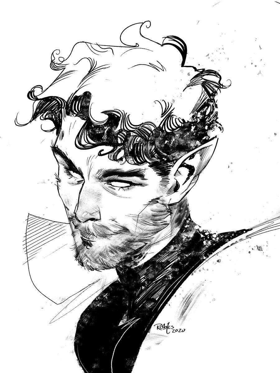 「Let's see if I can do this before the New Year! 」Nick Roblesの漫画