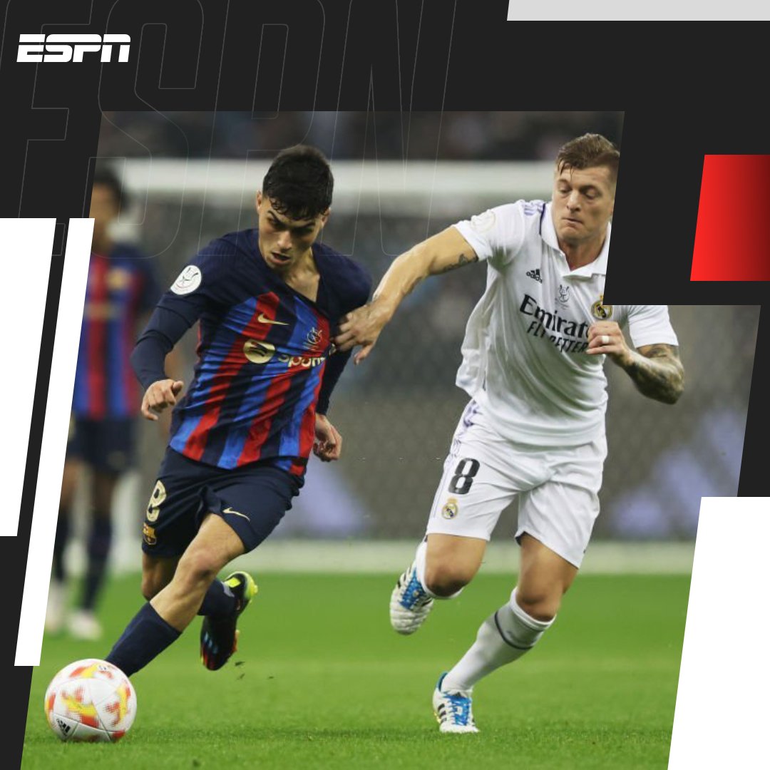 ESPN Argentina on Twitter: "¡FINAL DEL PRIMER TIEMPO! Barcelona, con goles de Gavi y Lewandowski ...