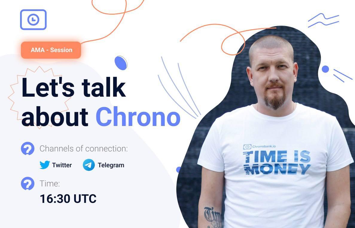 Chrono.tech ($TIME) on Twitter: "AMA SESSION WITH THE FOUNDER OF http://CHRONO.TECH Join us on ...
