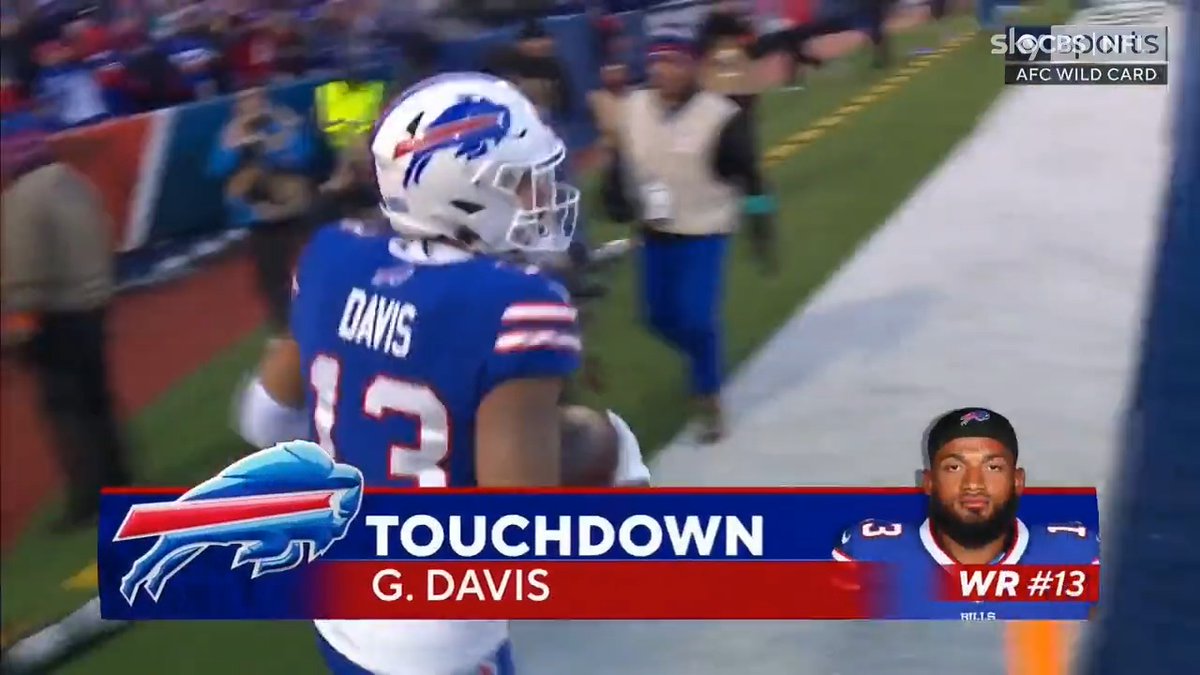 Sky Sports NFL on Twitter: "Gabe Davis loves the big catches. The Bills receiver produces some ...