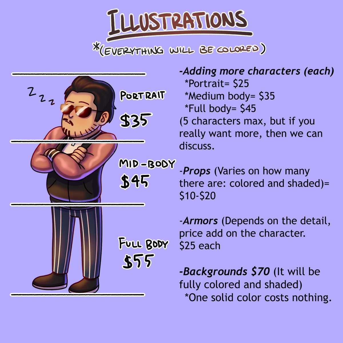 Issabolical on Twitter: "*COMMISSIONS REOPENED* New Year, new change to the commissions. So read ...