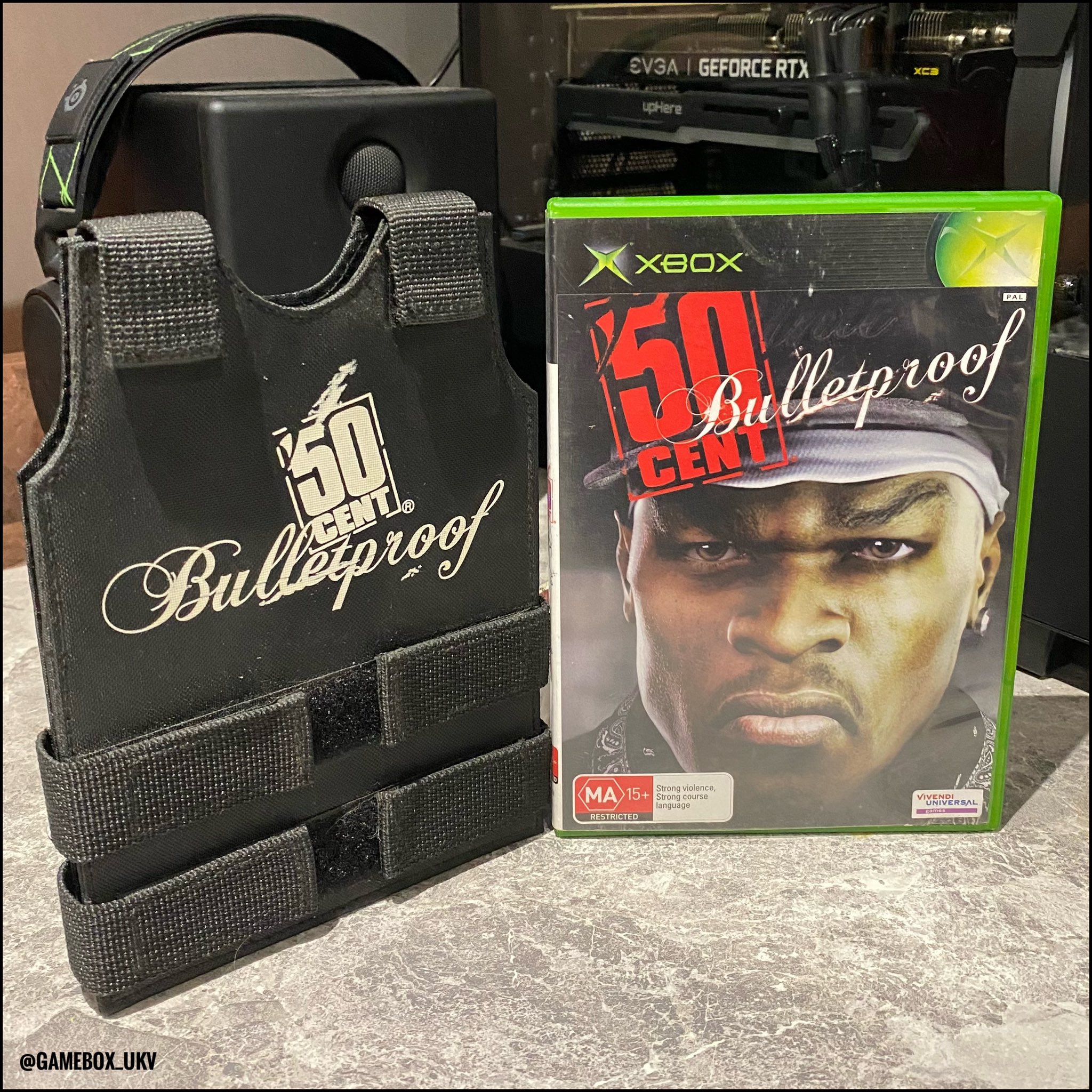COLLECTOR on X Probably one of the most searched for Limited editions amongst both Og Xbox Ps2 collectors The 50 Cent Bulletproof Vest is extremely rare to find