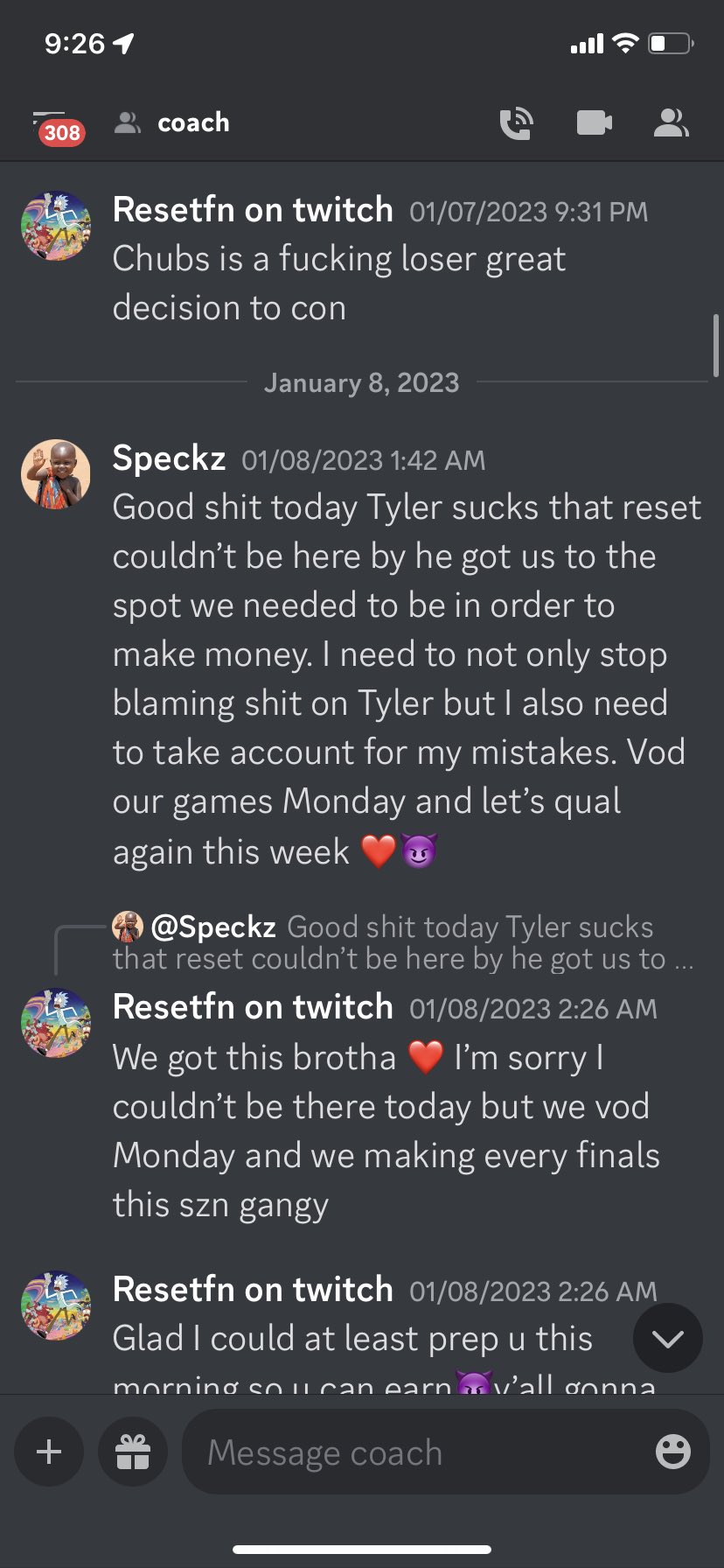 coach reset on Twitter: "@nvtylerh Reset made 🤧 https://t.co/U5pTaOehKC" / Twitter