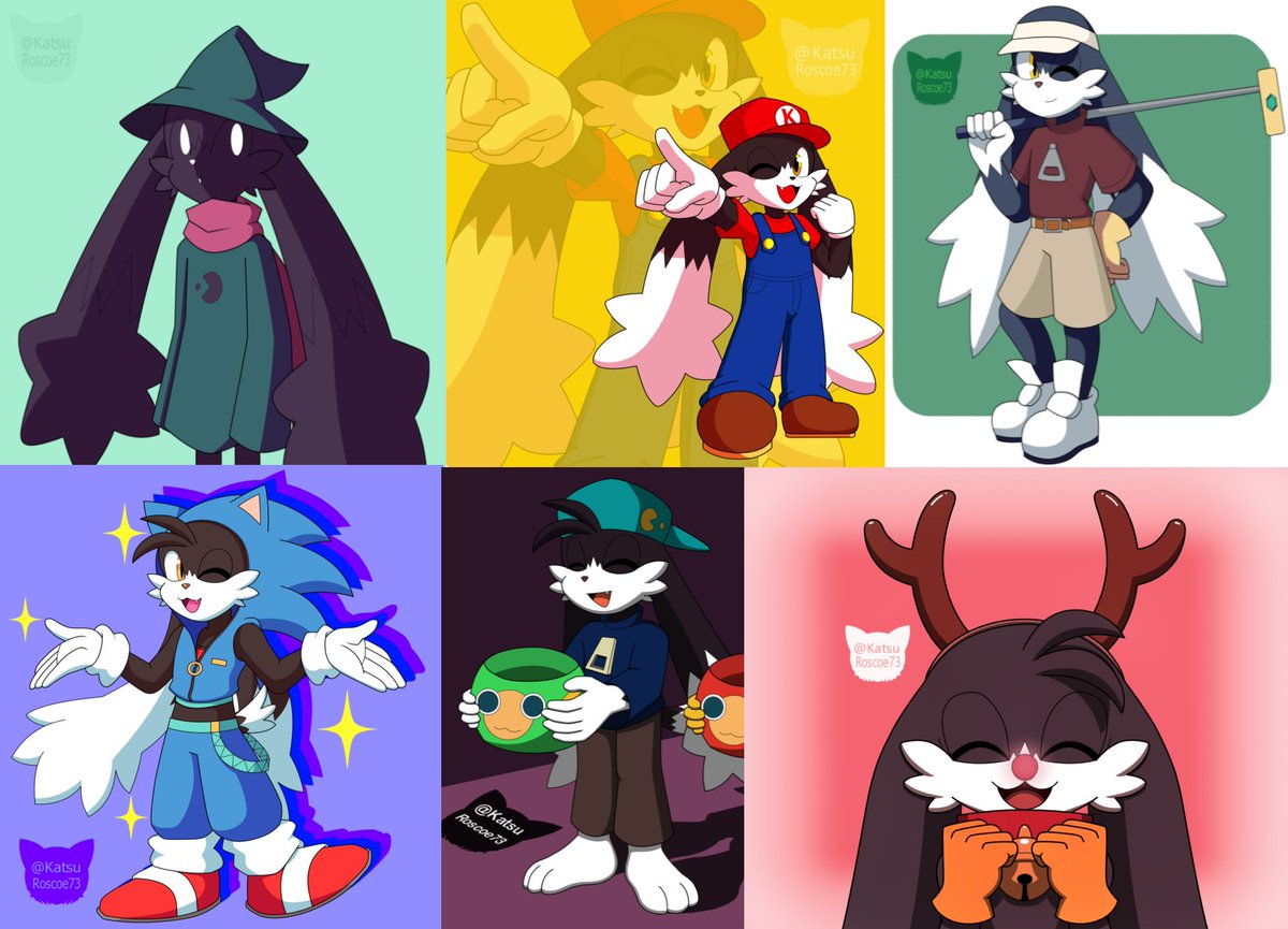 KlonoaBat on Twitter: "RT @KatsuRoscoe73: All the cosplay art I did for Klonoa last year. Which ...